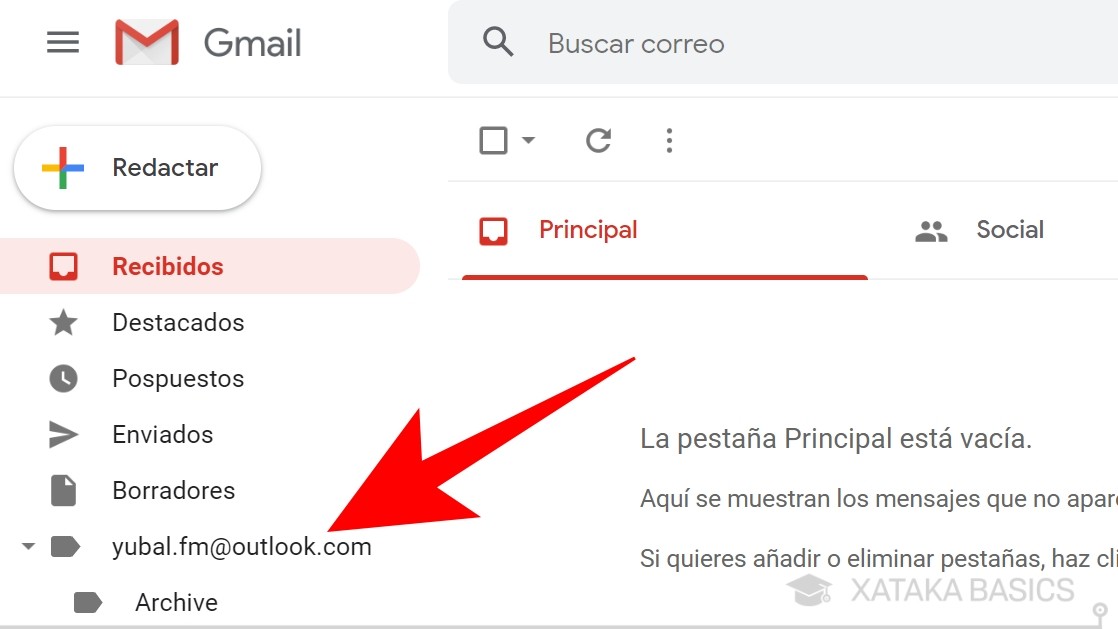 Cómo recibir el correo de otra cuenta en Gmail