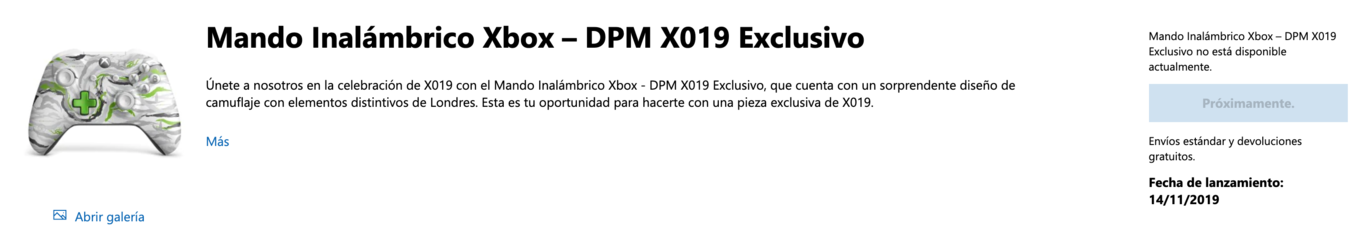 Este es el mando más exclusivo que podrás encontrar para Xbox One: sólo ...