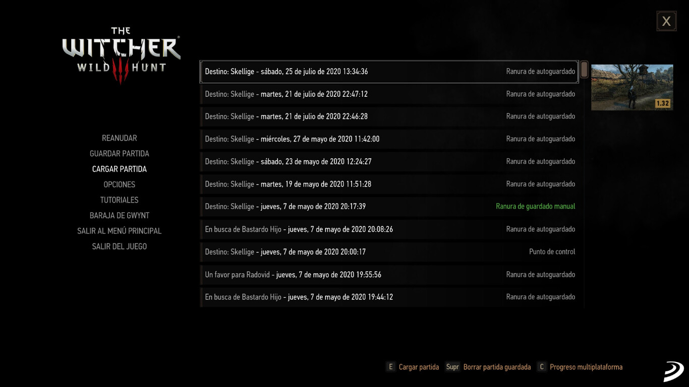 The Witcher 3 y sus partidas guardadas antiguas, ¿son compatibles en su ...