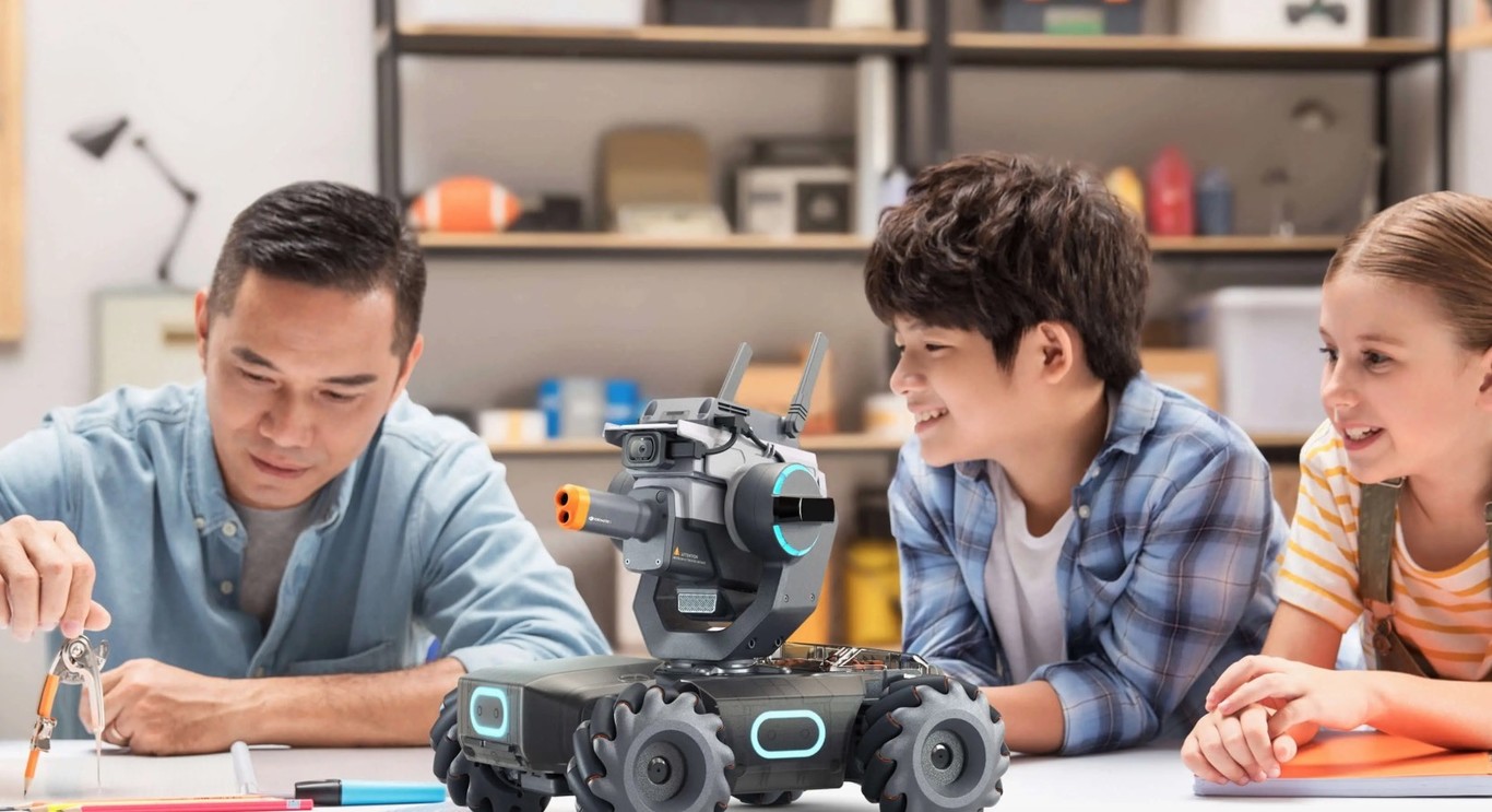 Robomaster S1: el robot para aprender a programar con torreta que lanza ...