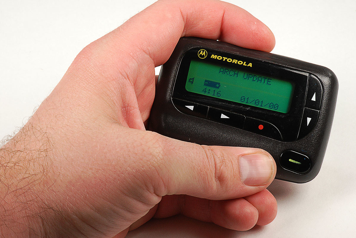 Tras Casi Cinco D cadas De Servicio Los pager beeper Finalmente