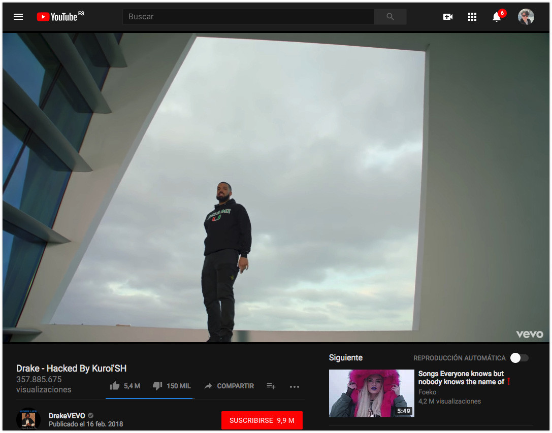 El videoclip de 'Despacito' desaparece temporalmente tras un ataque de ...