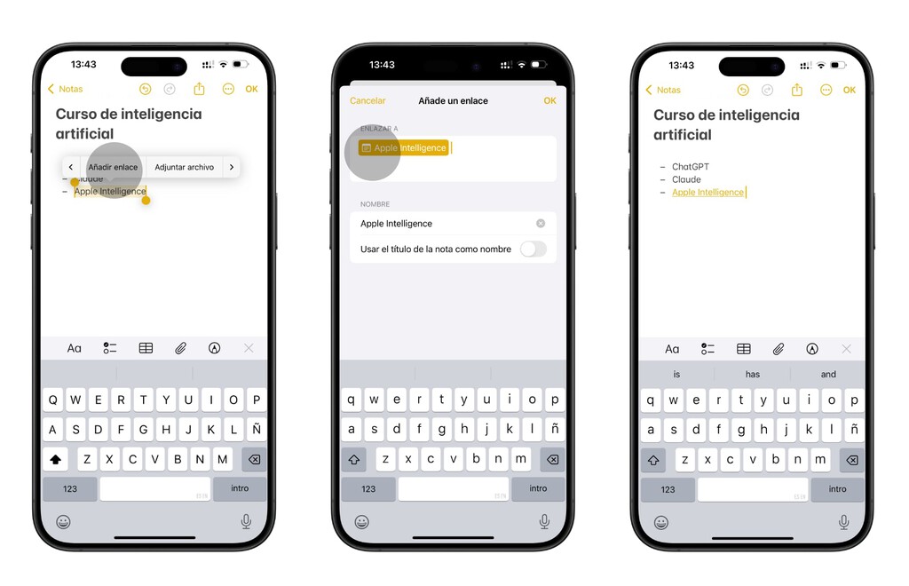 Te comparto cinco trucazos que puedes hacer con la app 'Notas' de Apple ...