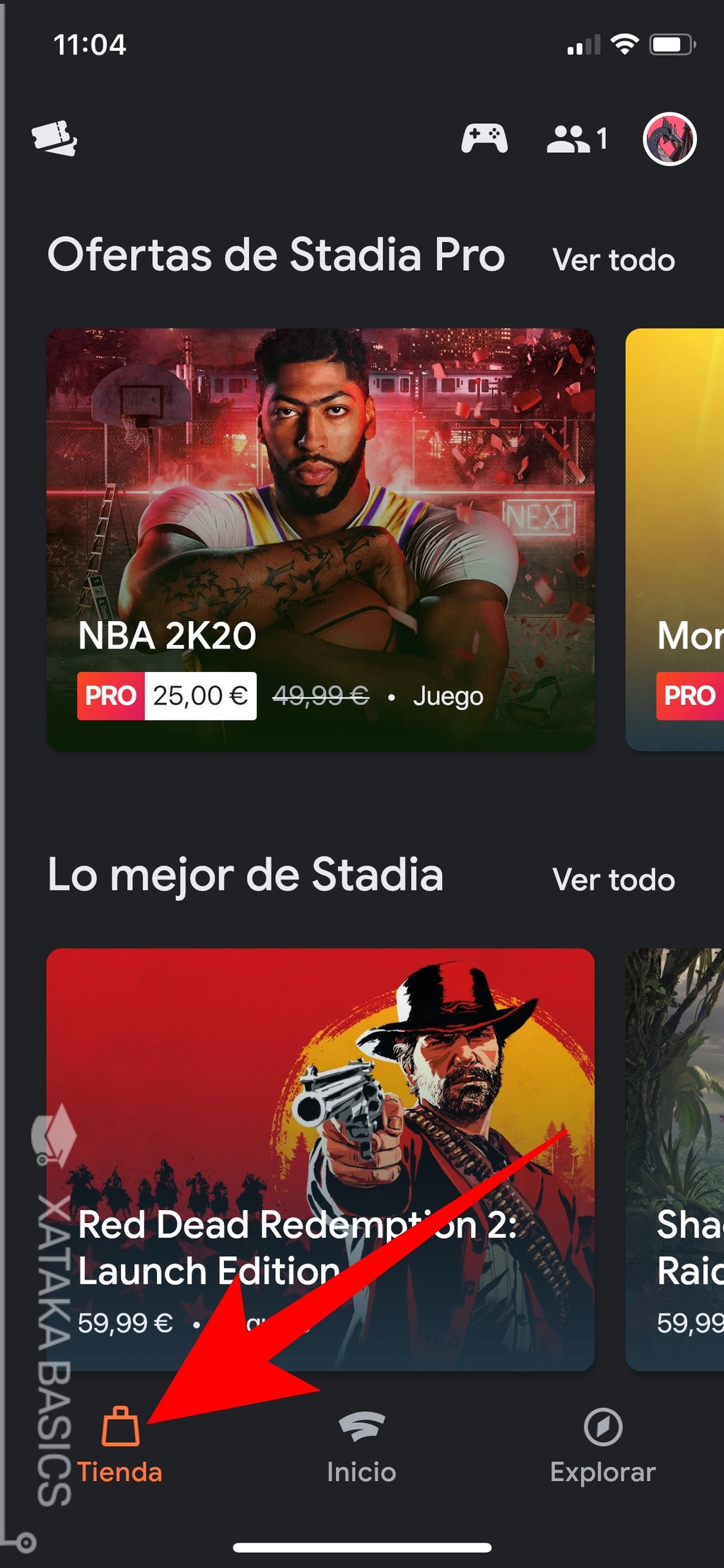 Aplicación de Stadia: cómo activar tu cuenta, usar la app y adquirir o comprar juegos