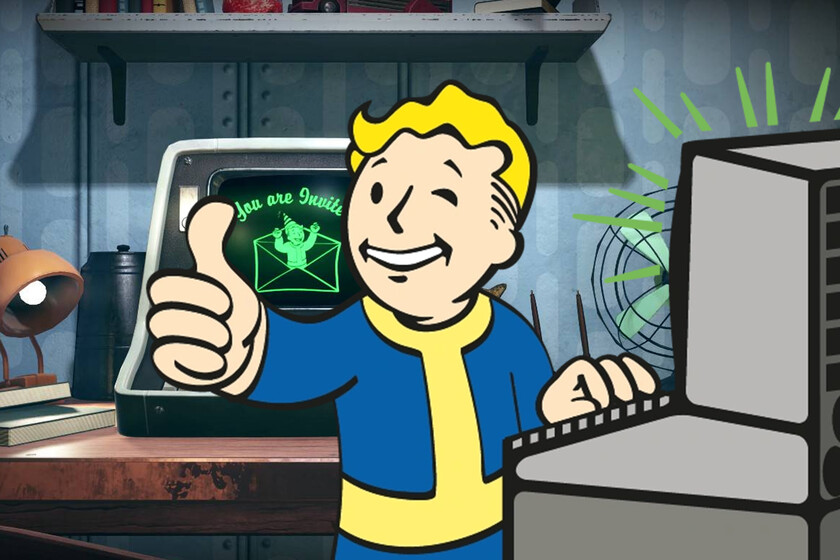 Este fan de Fallout ha tardado tres meses en montar un PC inspirado en Vault-Tec y el resultado ...