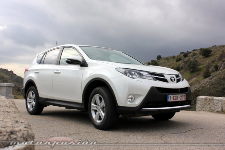 Toyota RAV4, miniprueba off-road en San Lorenzo de El Escorial