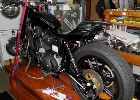 Mule Stealth, una Sportster al mas puro estilo flat track