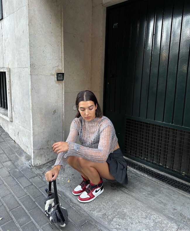 Alba Díaz luce la falda de Zara de estilo colegiala que apunta a ser la ...