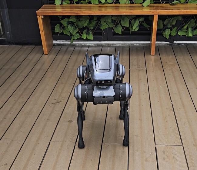 Conocimos a Teggie, el primer perro robot de Tecno, que ya está en Colombia