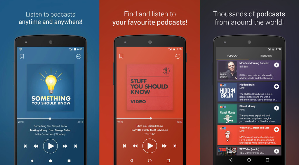 Las 9 mejores aplicaciones para escuchar podcasts en Android