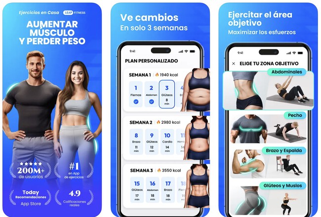 Las 17 mejores apps para hacer ejercicio