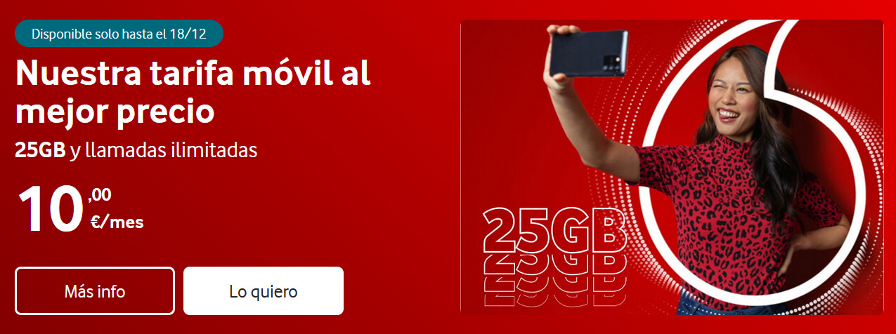 Vodafone agita el mercado con una tarifa móvil de 10 euros que sólo ...