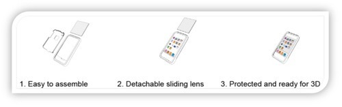 Wazabee 3DeeFlector, 3D sin necesidad de gafas