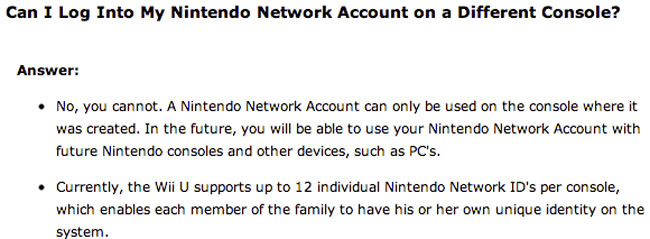 Si tu Wii U se rompe sólo podrás recuperar tus compras y tu Nintendo Network ID enviando la ...