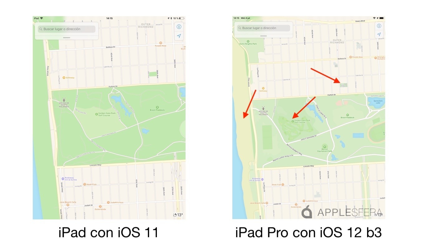 Así es Apple Maps 2.0 en iOS 12