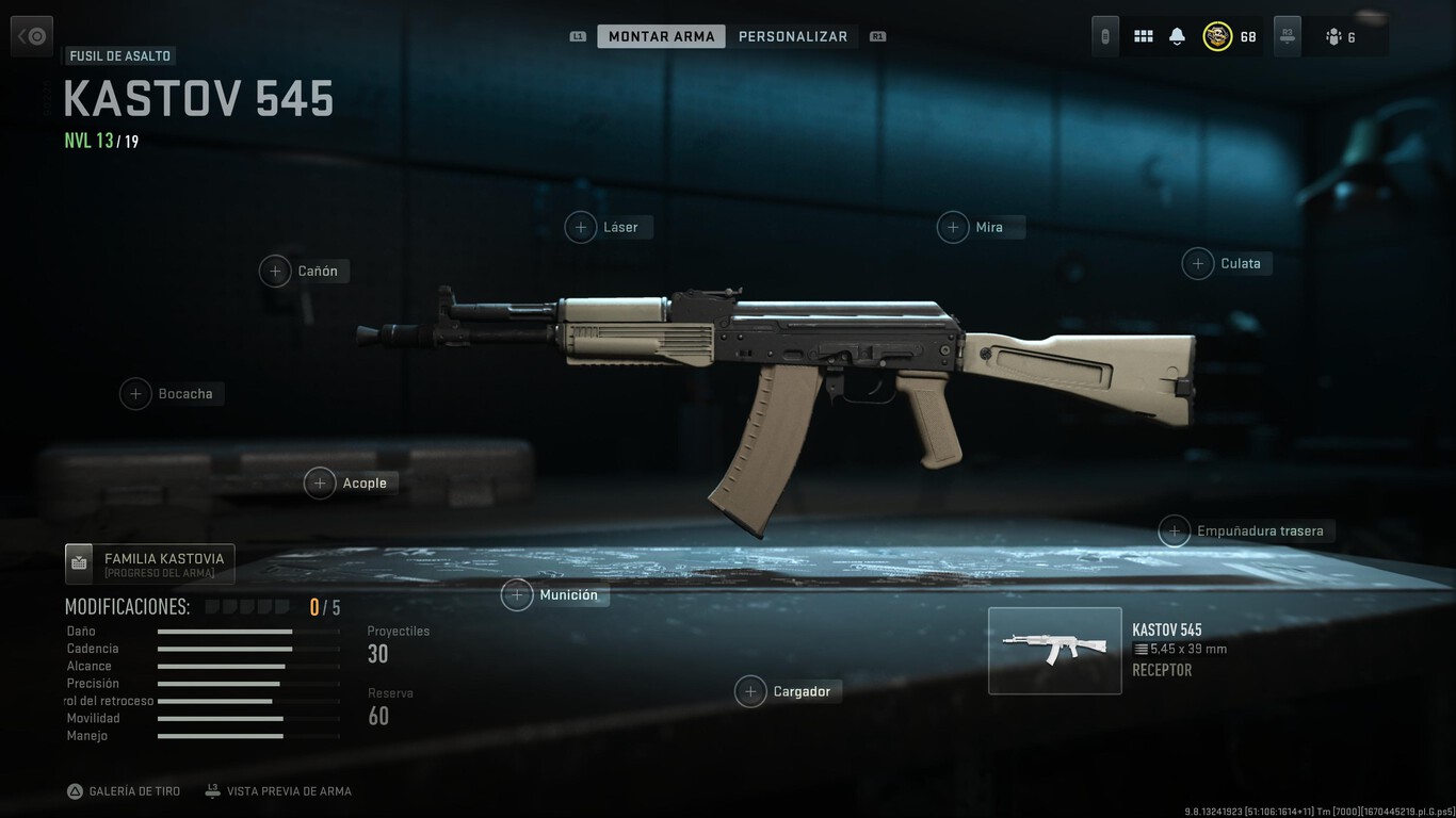 Warzone 2: mejores accesorios, clase y equipamiento para Kastov 545 ...