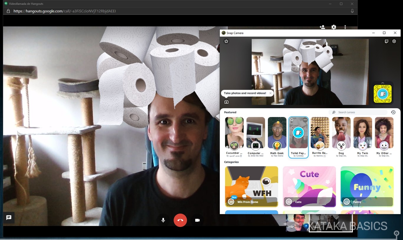 Snapchat en tu PC: cómo usar sus filtros en tu webcam, videollamadas o ...