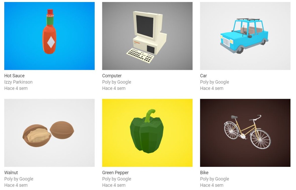 Así puedes descubrir, ver y descargar objetos 3D para realidad virtual ...