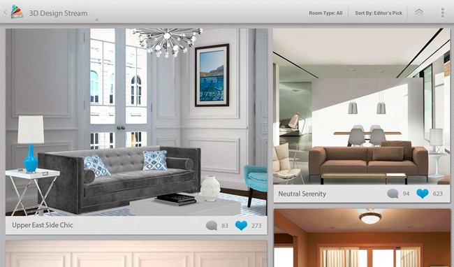 Autodesk Homestyler, una aplicación para ayudarte a decorar tu hogar