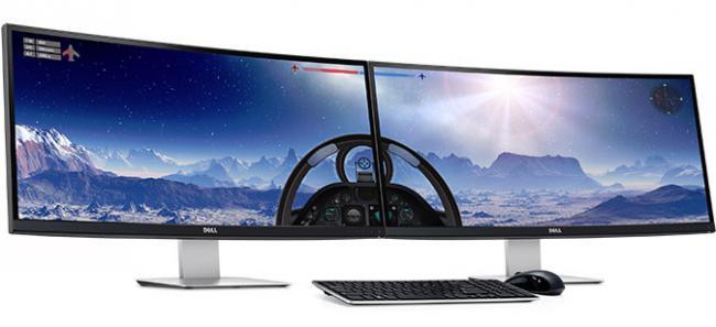 Dell se estrena en los monitores curvos con 34 pulgadas