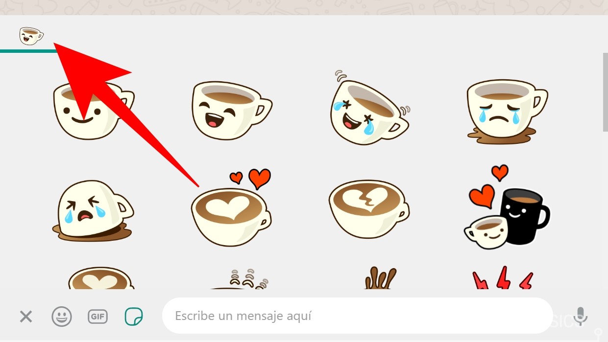 Así puedo usar mis stickers personalizados de Whatsapp en Whatsapp web