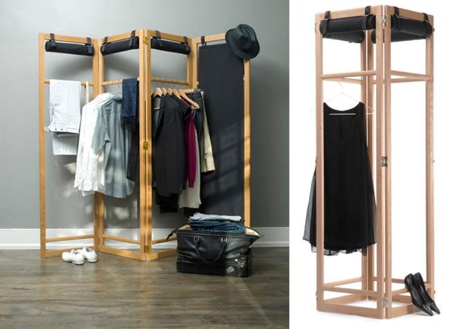 Un biombo que se cierra sobre si mismo