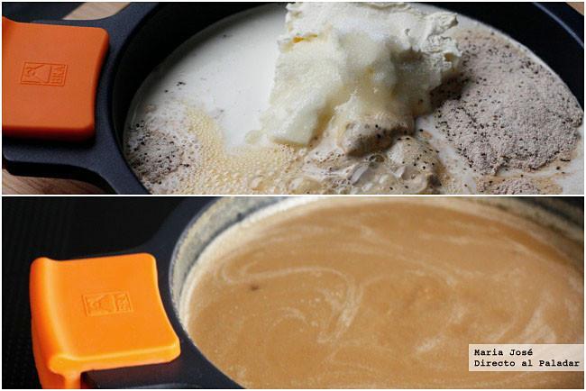 Helado capuchino. Receta de cocina fácil, sencilla y deliciosa