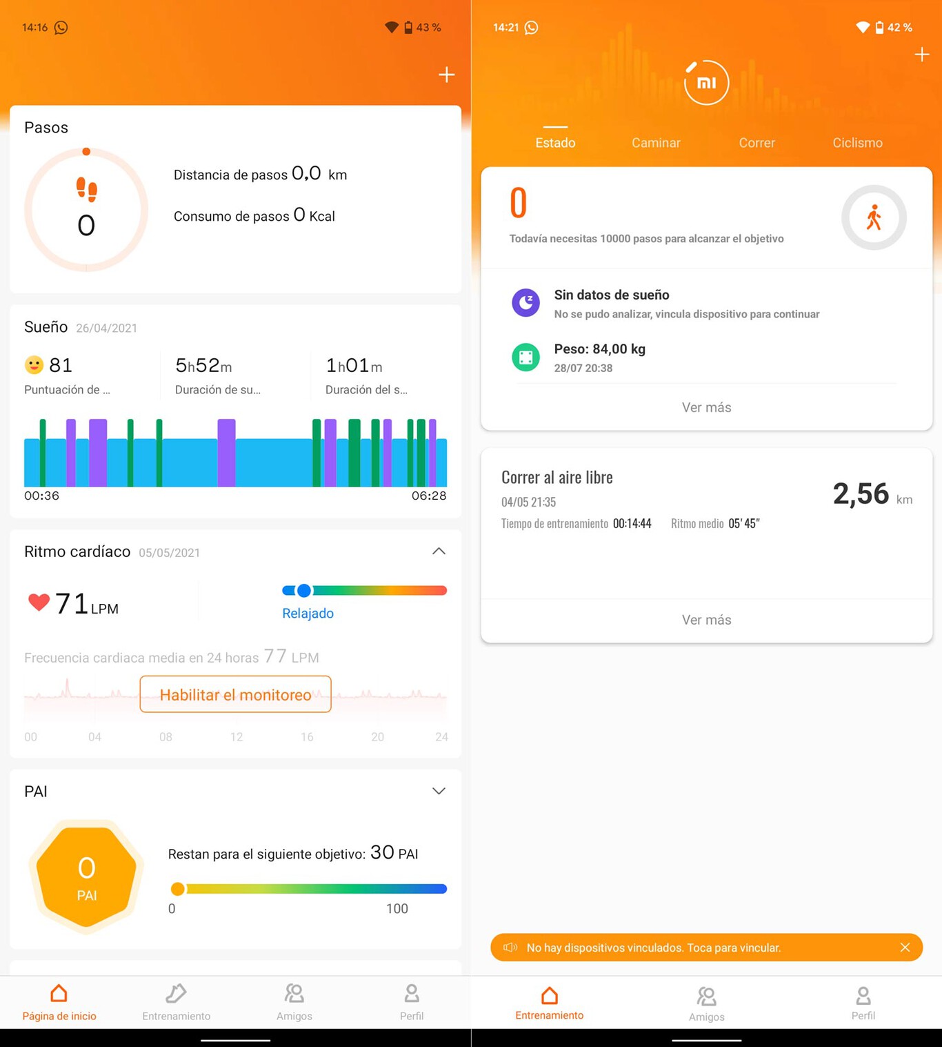 Xiaomi Mi Fit renueva a fondo su diseño con la última actualización