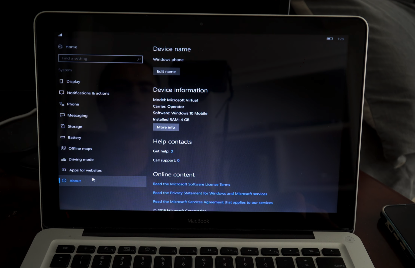 “Puse Windows Phone en un MacBook”: el insólito experimento de un ...