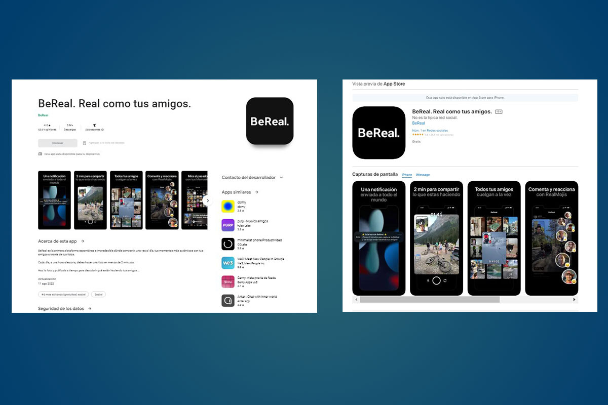 BeReal: qué es, cómo funciona y dónde descargar la app de la red social ...