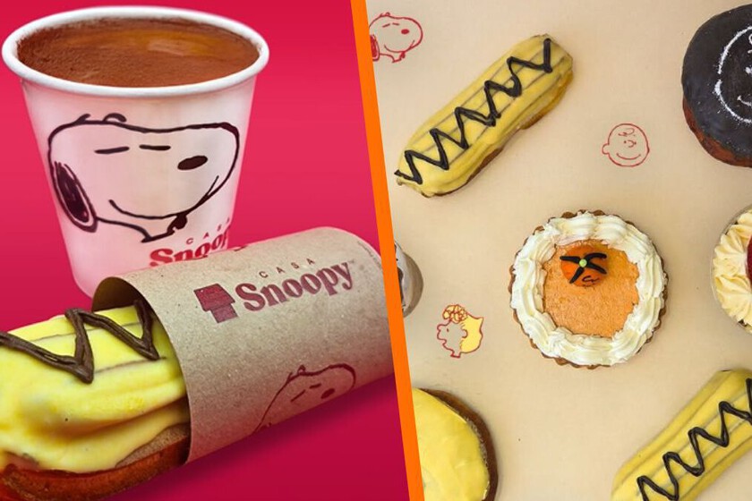 Llega a CDMX Casa Snoopy, la única cafetería oficial de Peanuts en ...