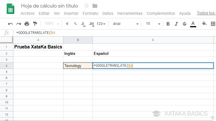 Cómo usar Google Translate automáticamente en las hojas de cálculo de ...