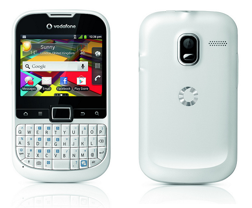 Vodafone Smart Chat, el smartphone con teclado Qwerty para los más ...