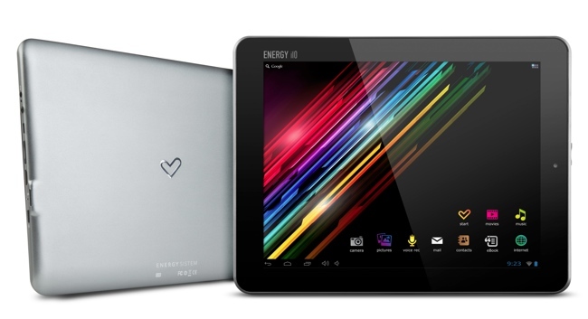 El Energy Tablet i10 lidera los nuevos tablets de la marca con Android 4.0