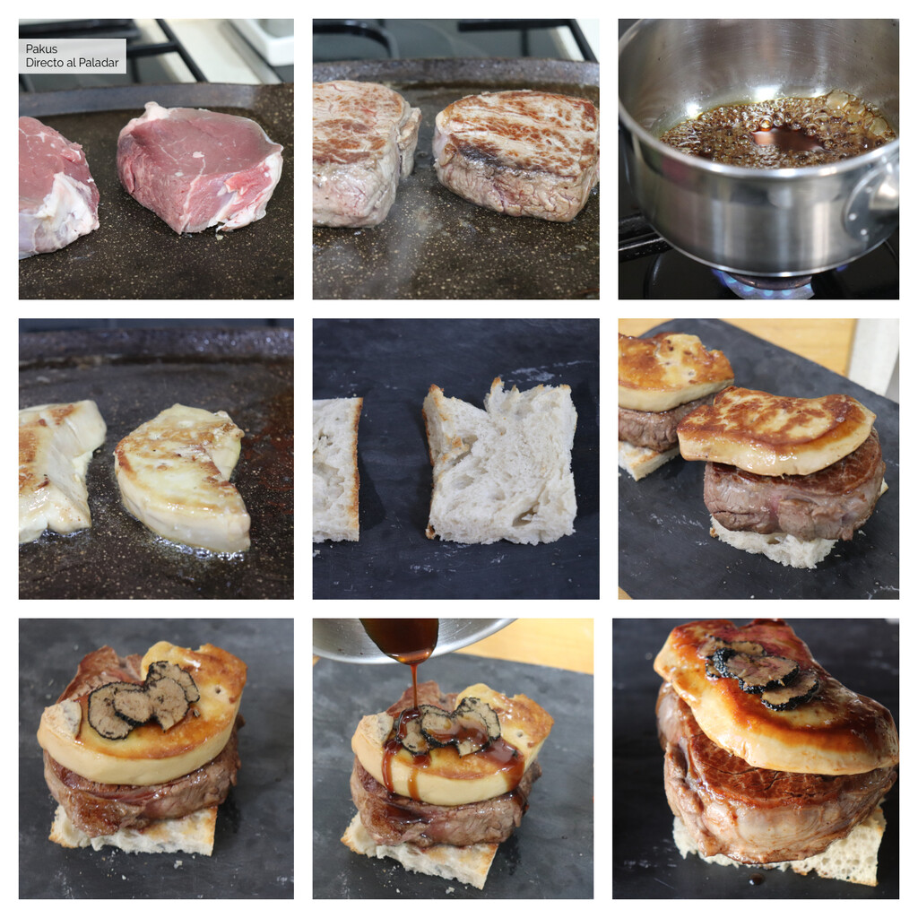 Receta de turnedó de solomillo a la Rossini, los clásicos siempre triunfan