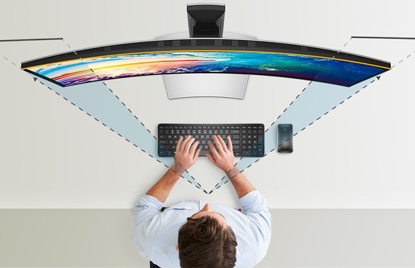 Si buscas monitor gigante, Dell estrena modelo curvo de 38 pulgadas con ...