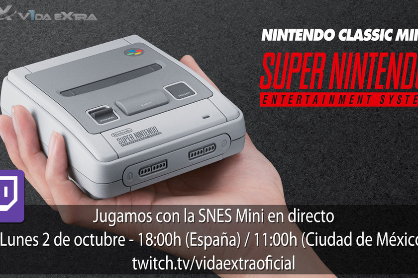 SNES Mini: streaming en Twitch en directo a las 18:00 horas en España