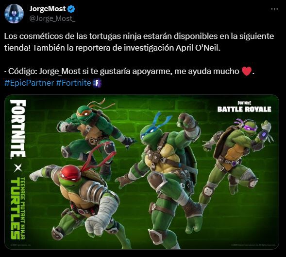Fortnite: ¿a qué hora salen las skins de las Tortugas Ninja y su ...