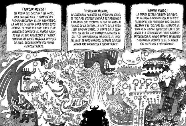 El capítulo 1138 del manga desvela la historia del mundo de One Piece y deja una profecía que ...