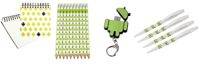 Regalos Android: merchandising oficial