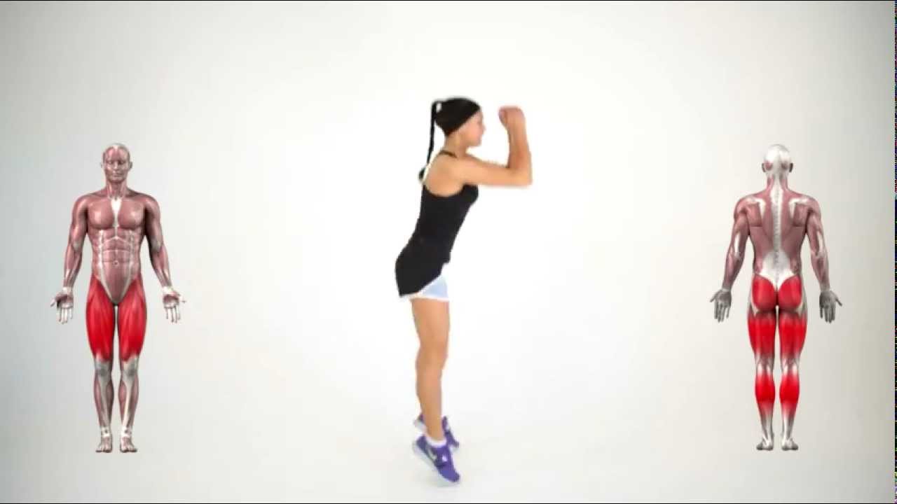 Sentadillas con salto: tipos y rutina de ejemplo (II)