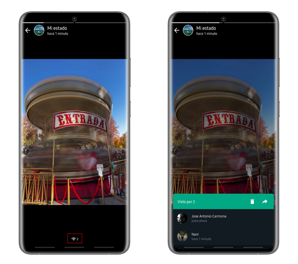 Así puedes saber quién ha visto tus estados de WhatsApp