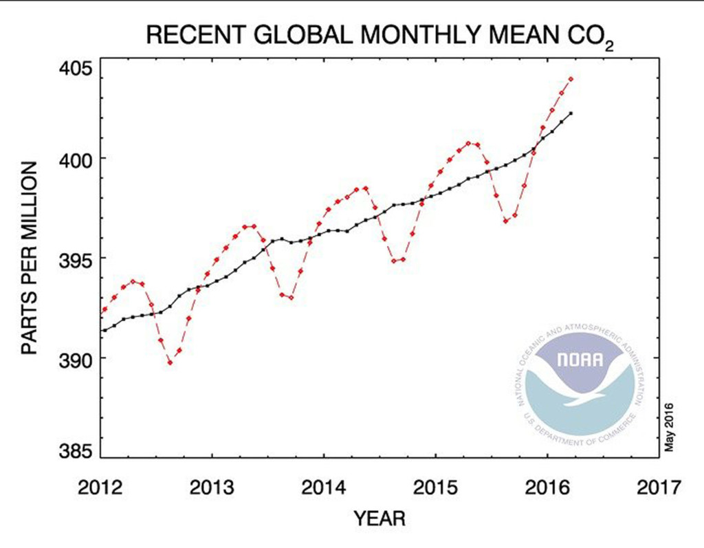 6 gráficos que explican cómo las concentraciones de CO2 están ...