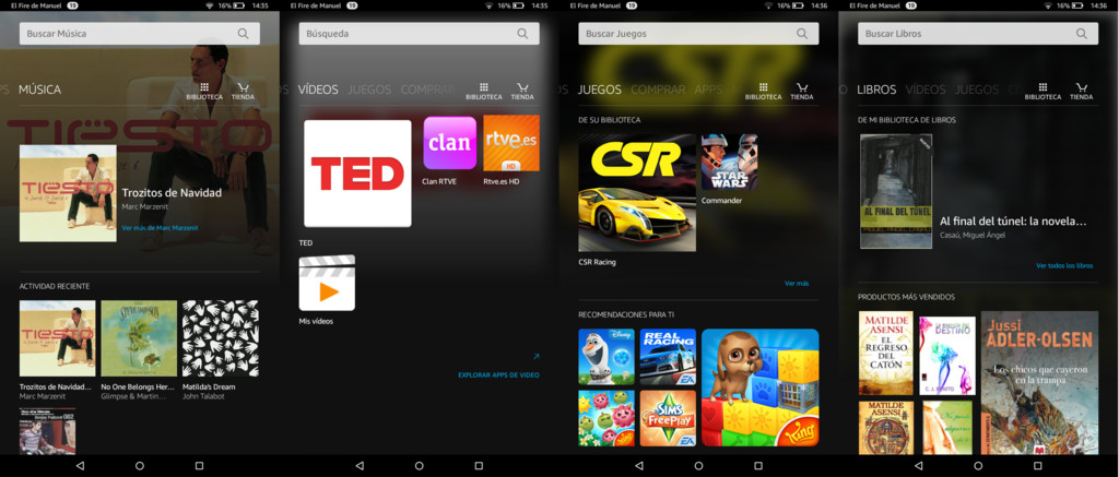 Amazon Fire (5ª Gen), análisis: Amazon va a por todas con su tablet de ...