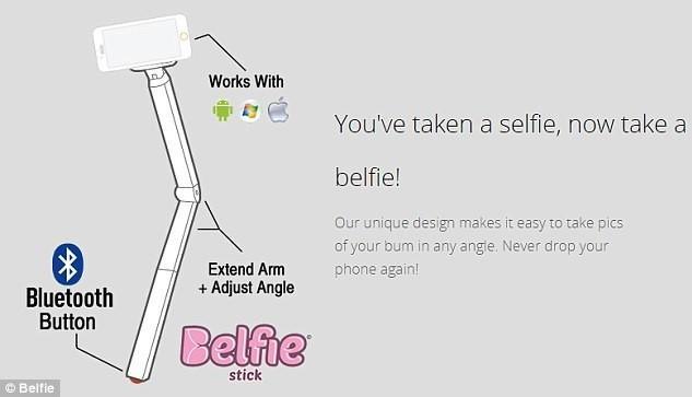 ¿Belfie stick? ¿Un palo para sacarse fotos del trasero? ¿Era necesario?