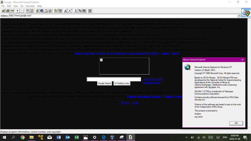 Windows 10: Internet Explorer 2.0 aún funciona gracias a la ...