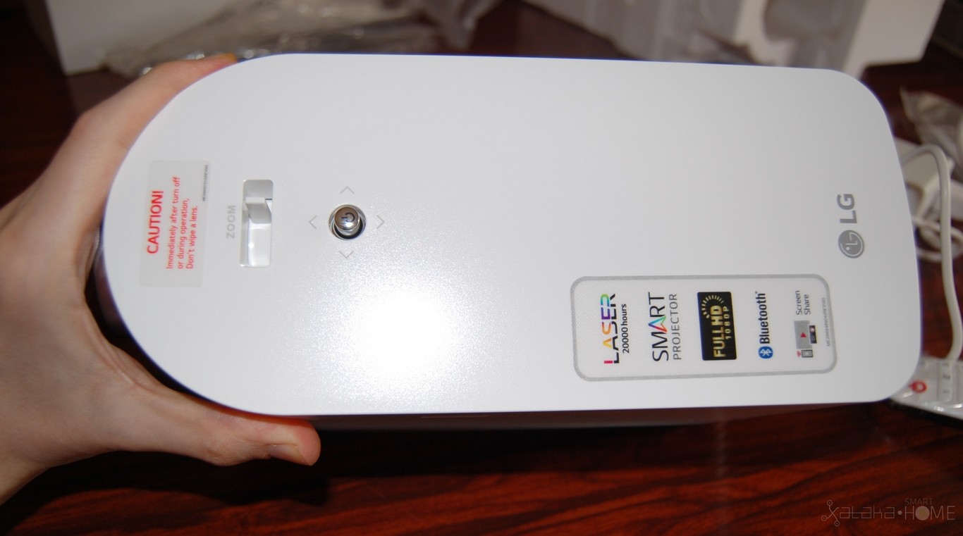 LG Smart Láser TV HF80JS, análisis: un proyector multifuncional que ...