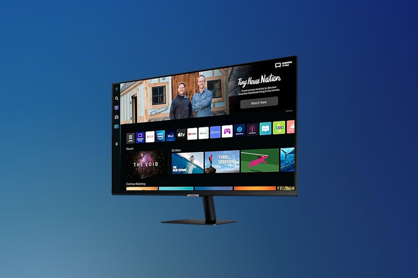 Este monitor Samsung para PC es prácticamente una smart TV y sólo ...
