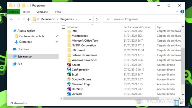 Cómo editar las carpetas y aplicaciones de la lista del menú de inicio ...