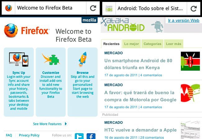 Firefox se actualiza con mejoras en el rendimiento y cambios en la interfaz